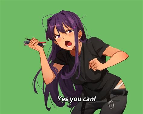 Yuri Doki Doki Literature Club Drawn By Khyle Danbooru