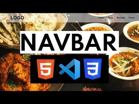como HACER una BARRA de NAVEGACIÓN BORROSA y RESPONSIVE con HTML y CSS