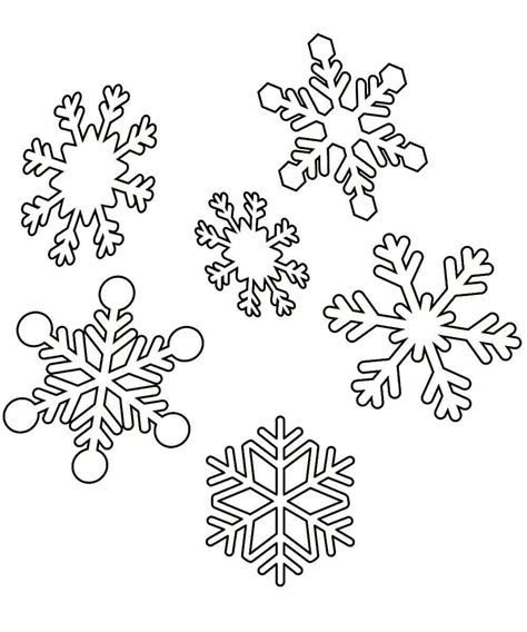 Coloriage Flocon De Neige Coloriages Gratuit Imprimer