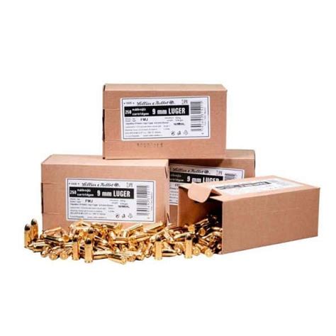 Sellier Bellot 9 Mm Luger Vollmantel 8 0g 124grs Foxedo GmbH