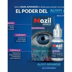 NAZIL ADVANCE OFTENO GOTERO X 15 ML