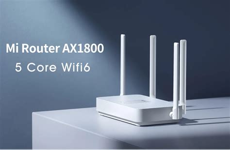 Global Version Xiaomi Mi Router AX1800 WiFi 6 1800 Mbps 5 Core Chip