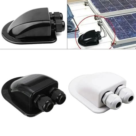 BO TIER CABLES Bo Te De Jonction ABS Support Photovolta Que Noir Blanc