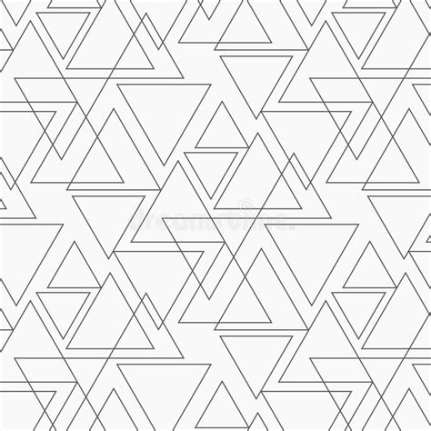 linear triangle vector pattern with big and small triangle connected each graphic clean design