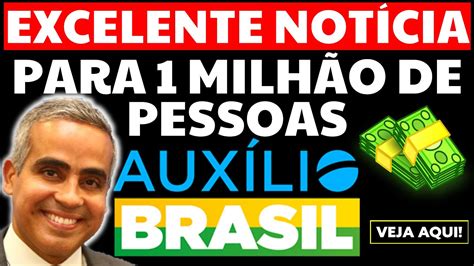 Excelente Not Cia Para Milh O De Pessoas Aux Lio Brasil Ministro
