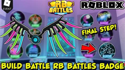 EVENT HOW TO GET THE BUILD BATTLE RB BATTLES CHALLENGE WINNER BADGE