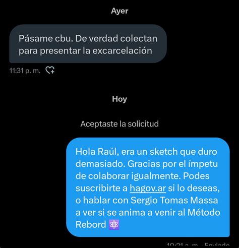 Rebord On Twitter Hola Tomasrebord Hubo Un Momento De Oportunidad Y
