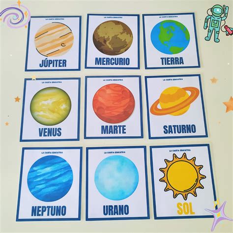 Los Planetas Del Sistema Solar La Casita Educativa
