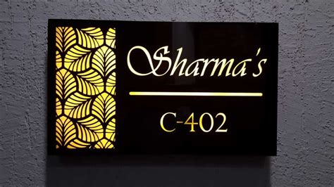 Acrylic Laser Cut Name Plate Online Personalized Acrylic Name Plate