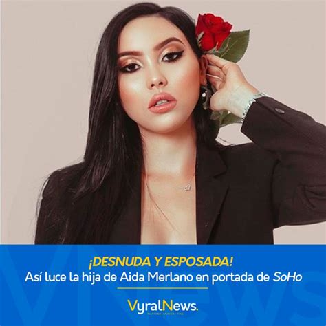La hija de la fugitiva exsenadora colombiana Aída Merlano posa en la