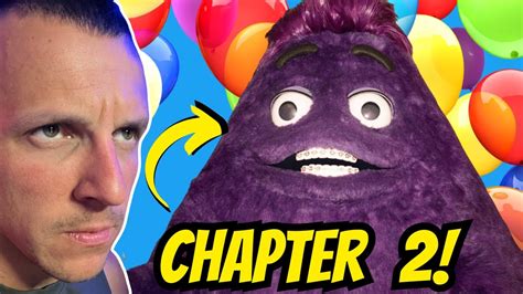 Grimace Birthday Party Ends In Disaster In Roblox Grimace Shake Chapter