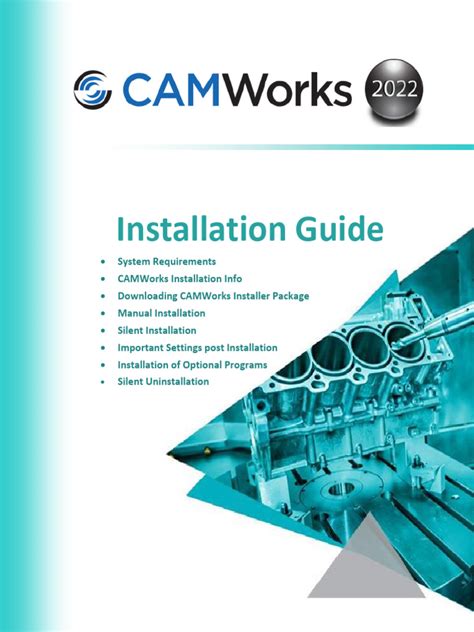 camworks installation guide 2022 2 pdf installation computer programs microsoft access