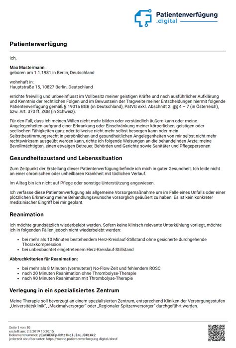 W Hlen Zeitfolgen Verr Cktes Kleid Patientenverf Gung Und Vollmacht Zum