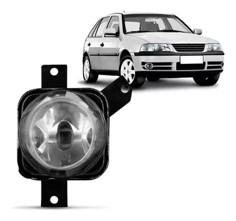 Farol Milha Auxiliar Gol G3 1999 A 2003 Fase 2 C projetor Frete grátis