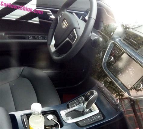 Spy Shots Geely Emgrand Cross Is Naked In China