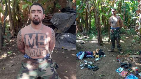 Autoridades Capturan A Peligroso Pandillero De La MS13 Autoridades