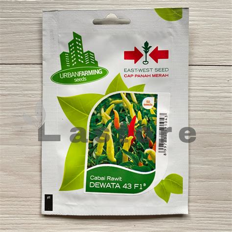 Jual Benih Cabe Cabai Rawit DEWATA 43 F1 Isi 50 Butir Cap Panah Merah