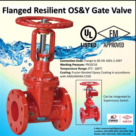 2 UL FM APPROVE OS Y GATE VALVE FOR FIRE PROTECTION FLOOR CONTROL