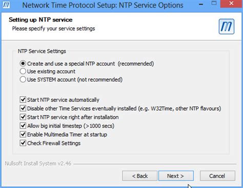 Как создать ntp сервер в локальной сети