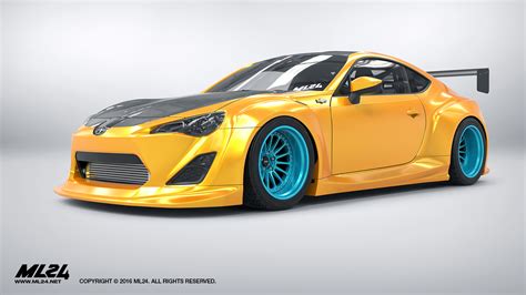 Ml Scion Fr S Wide Body Kit Ps Garage Design Studio