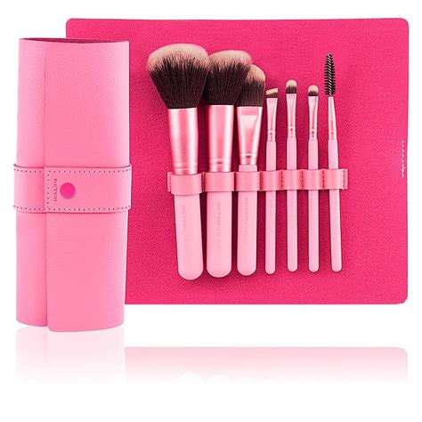 Amazon Professional Pink Estuche Manta 7 Brochas Make Up Beauty