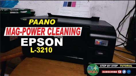 Paano Mag Power Cleaning Sa Epson L Step By Step Tutorial Jm