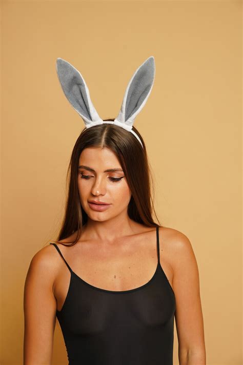 Bunny Ears Headband Bunny Ears Costume Bunny Ears Rabbit Etsy