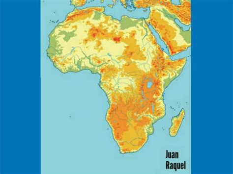 Juego Mapa Físico África Juegos online gratis para niños en sexto de