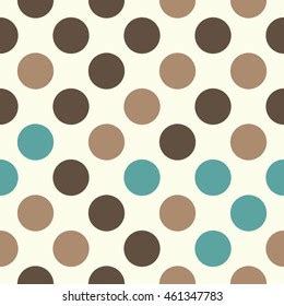 Seamless Polka Dot Pattern Vector Repeating Stock Vector Royalty Free