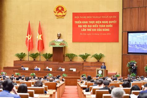 Chùm ảnh Khai mạc Hội nghị Đối ngoại toàn quốc triển khai thực hiện