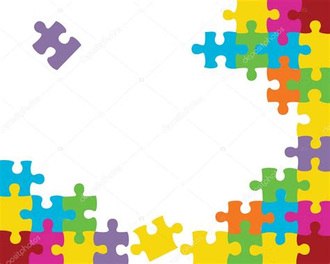 Colorido rompecabezas vector de fondo vector gráfico vectorial