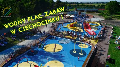 Wodny plac zabaw w Ciechocinku już otwarty YouTube