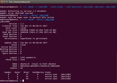How To Configure A RAID HDD Array In Linux