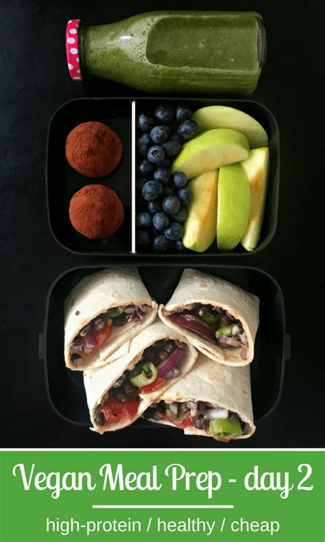 5 Day High Protein Vegan Meal Prep For Weight Loss The Green Loot