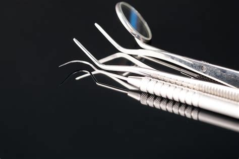 Premium Photo Dental Tools Use For Dentist In The Office Or Clinic