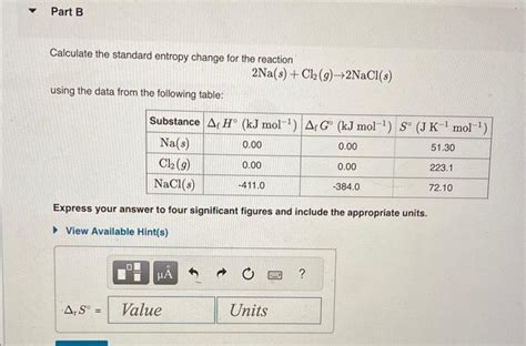 Solved Predict The Sign Of The Entropy Change Rs For Chegg