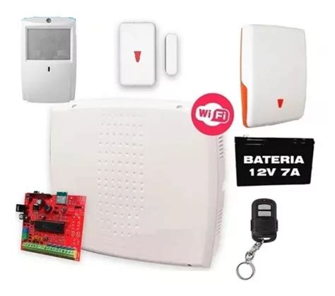 Kit Alarma Domiciliaria Inalambrica Marshall Ip Wifi