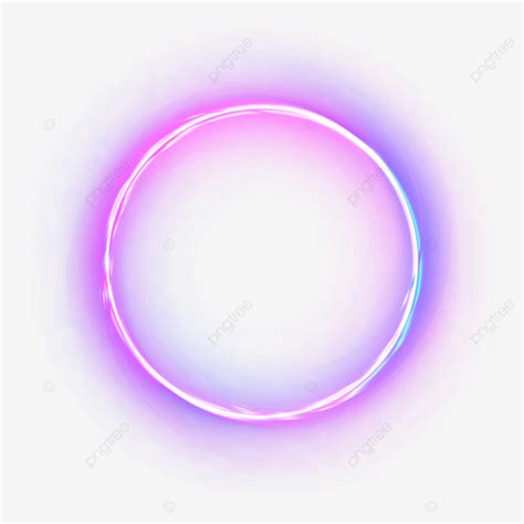 C Rculo De Borda De Neon Roxo Png N On Borda Neon Fronteira Imagem