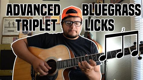 Bluegrass Triplet Licks Advanced Bluegrass Guitar Lesson Youtube