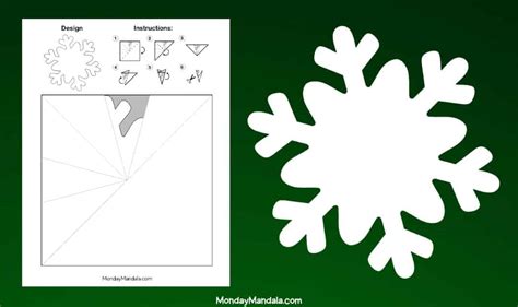 150 Paper Snowflake Templates Free PDF Printables
