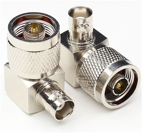 Amazon ANHAN BNC Female To N Type Male Right Angle Adapter RF Coax