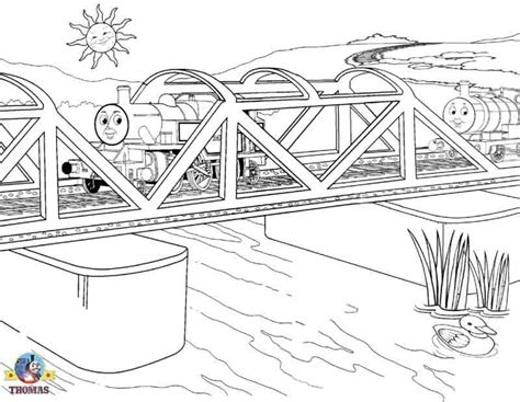 Dibujos De Puente 62854 Edificios Y Arquitectura Para Colorear