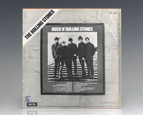 Rock N Rolling Stones Signed LP By Jagger Mick Keith Richards