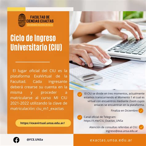 Ciclo De Ingreso Universitario CIU