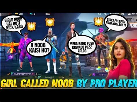 Random Player Call Me Noob And I Challenge V For Room Garena Free