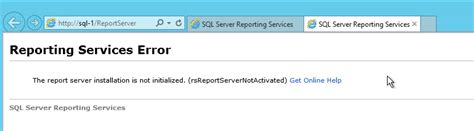 thomas wilke s dynamics ax d365fo blog ssrs the report server installation is not initialized