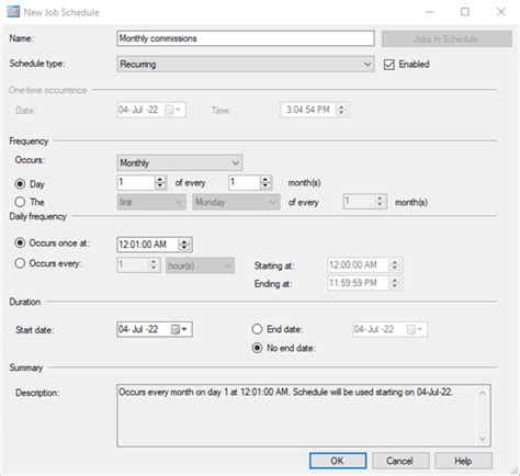 Job Scheduler In Sql Server Oracle And Postgresql