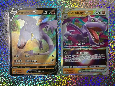 Pokemon TCG Lost Origin Aerodactyl Full Art 093 196 VSTAR Ultra Rare
