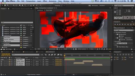 After Effects Basics Part Combining Compositions Youtube
