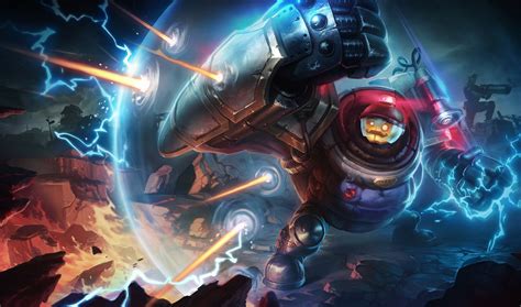 Lol Account With Riot Blitzcrank Skin Turbosmurfs